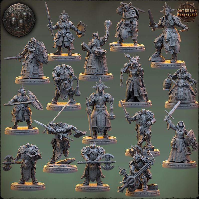 Thyra Malenholt | Daybreak Miniatures | Choir of the Blighted Ash ...