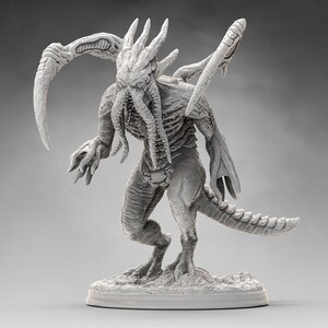 Obsidian Crane Evox Arts Creatures From the Rift RESIN Fantasy Dnd RPG ...