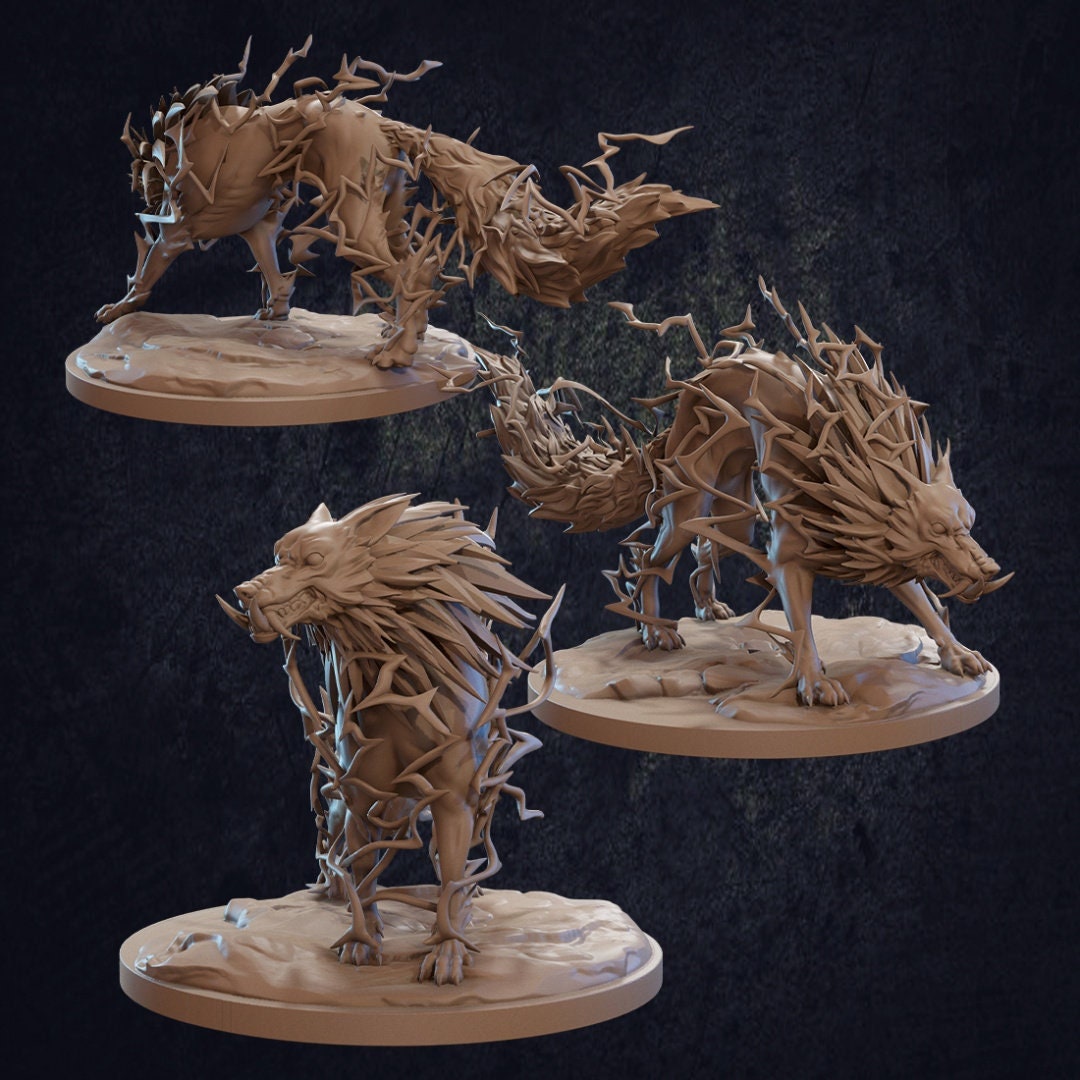 Raiju Lightening Wolf Dragon Trappers Lodge Earth Dragon & Trapper Pack ...