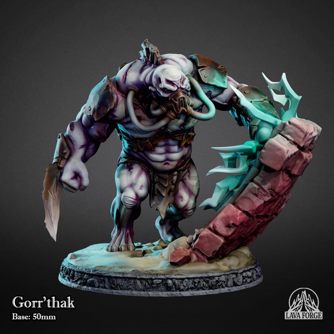 Gorr'thak | Lava Forge | Masters of the Mind | Fantasy | Horror ...