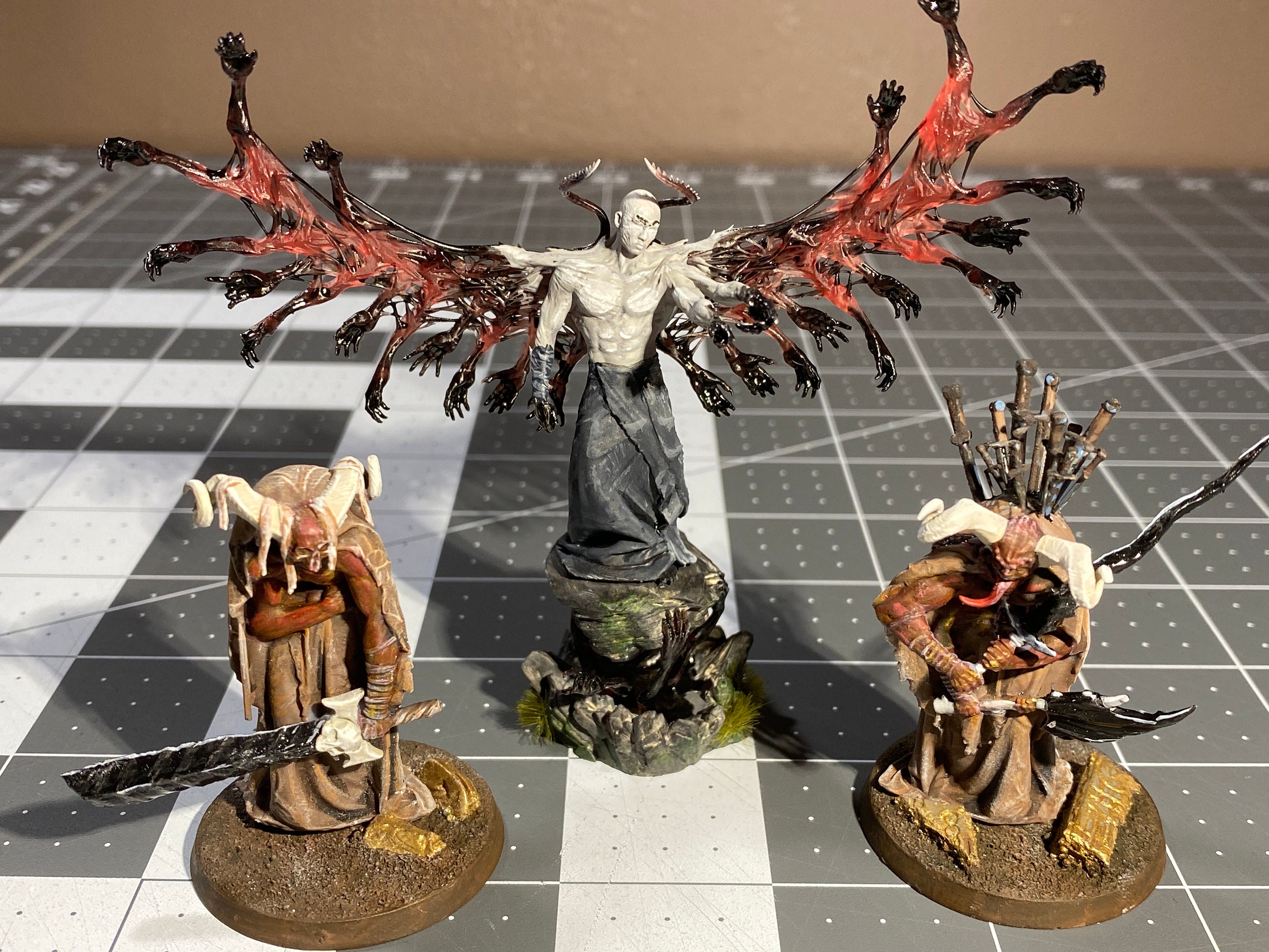 Cursed Monks Mini Monster Mayhem the Light Corrupt RESIN | Etsy