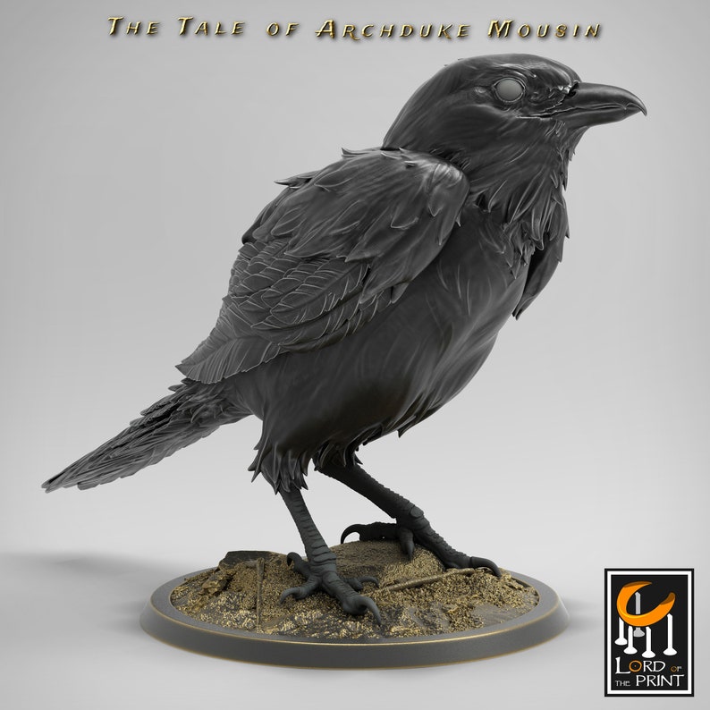 Magpie Stand | Rescale Miniature | Tale of Archduke Mousin | RESIN ...