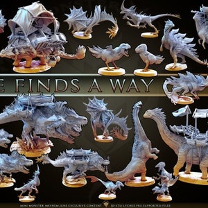 Apex Rex Hybrid | Mini Monster Mayhem | Life Finds a Way | RESIN ...