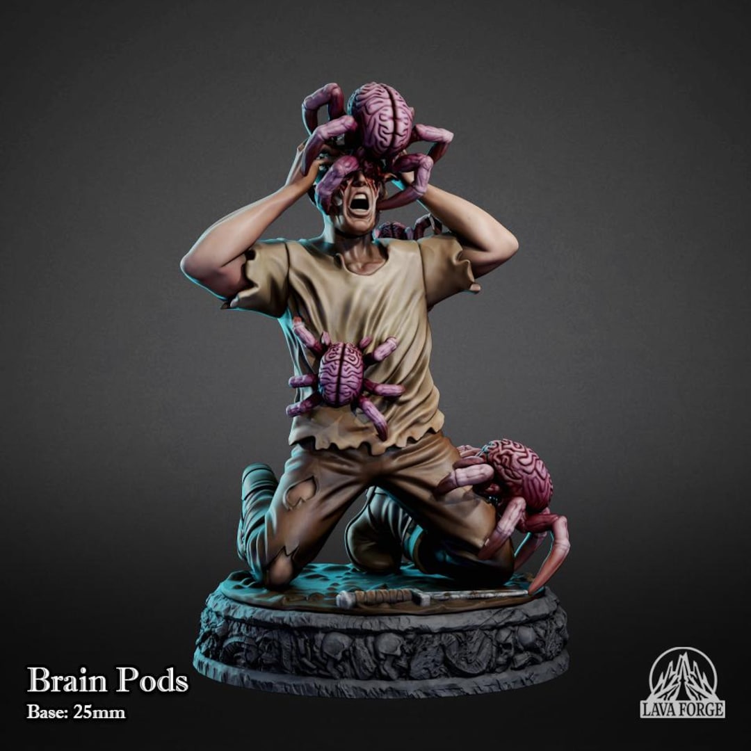 Brain Pods | Lava Forge | Masters of the Mind | Fantasy | Horror ...