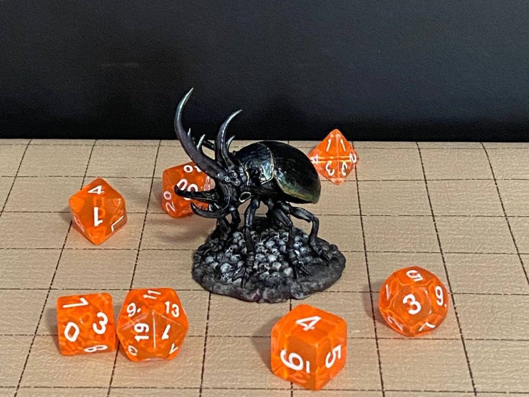 Painted Giant Beetle Print Your Monster Insect Pack Resin Fantasy Dnd ...