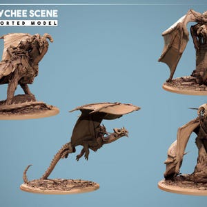 Gryph Rider Sprint | Rescale Miniature | Bastion of Purity | 3D Printed ...