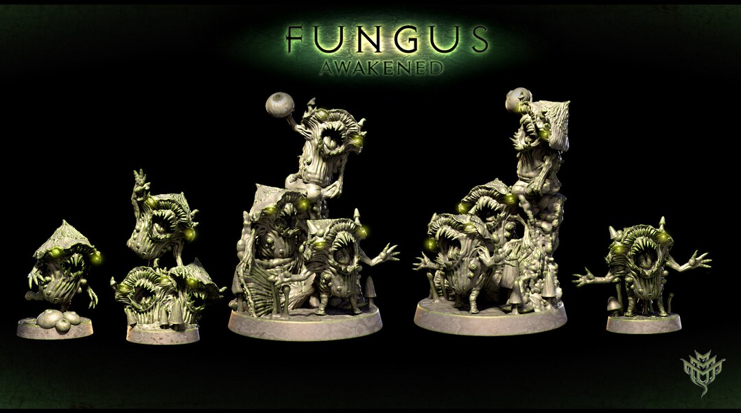 Spud Gang | Mini Monster Mayhem | Fungus Awakens | RESIN | Fantasy ...