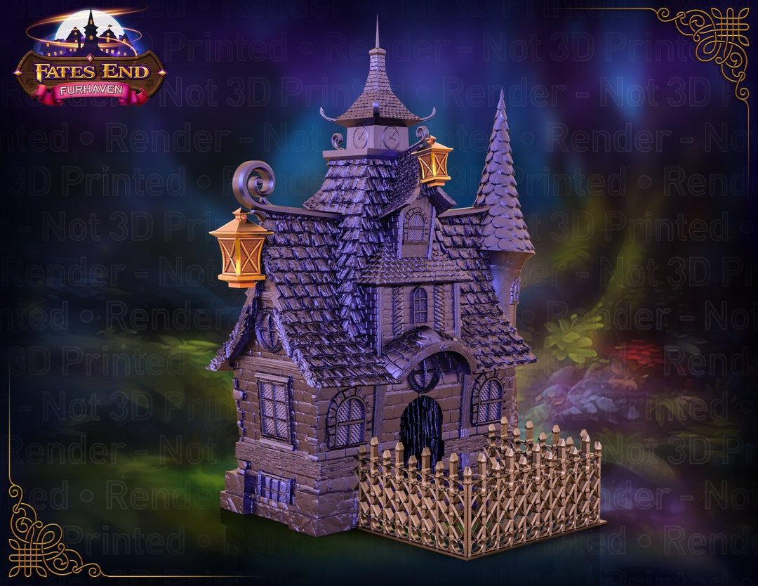 Bexy's Orphanage Dice Tower | Fates End | 3D Printed | Fantasy | Dnd ...