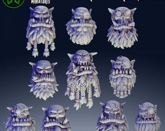 Cybork Torso | Mekka Miniatures | Modular Orks | Resin | Fantasy | Sci ...