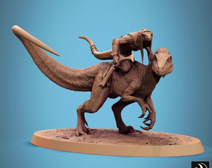 Jurassic Velociraptor Look | Rescale Miniatures | Totem of the ...