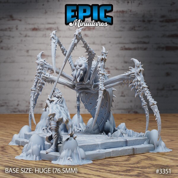 Miniatures Dnd Giant Spider - Etsy