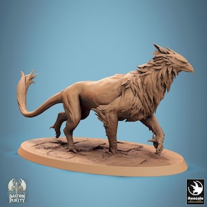 Gryph Rider Walk | Rescale Miniature | Bastion of Purity | 3D Printed ...