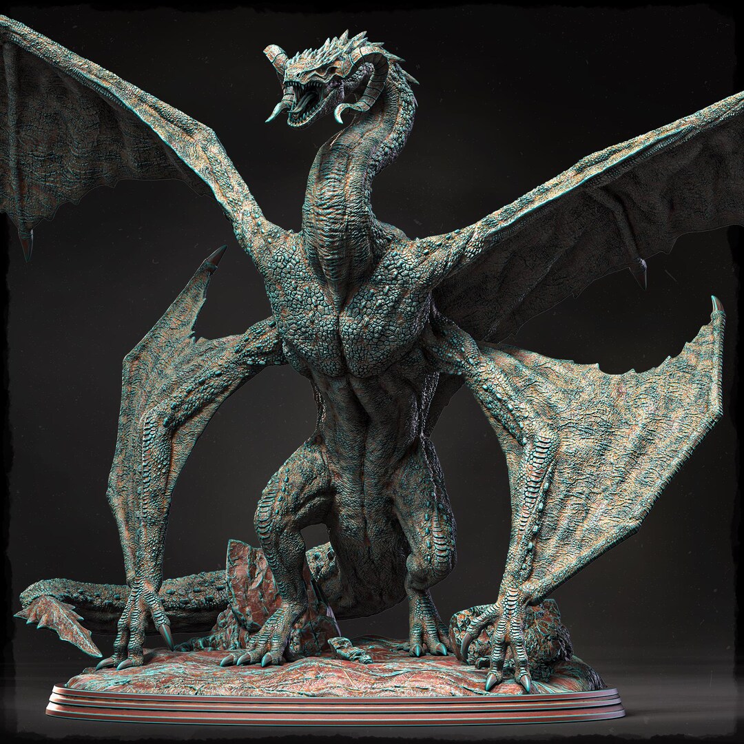 Vaelyxion, the Skyfather | Evox Arts | Dragons of the World Pt 6 ...