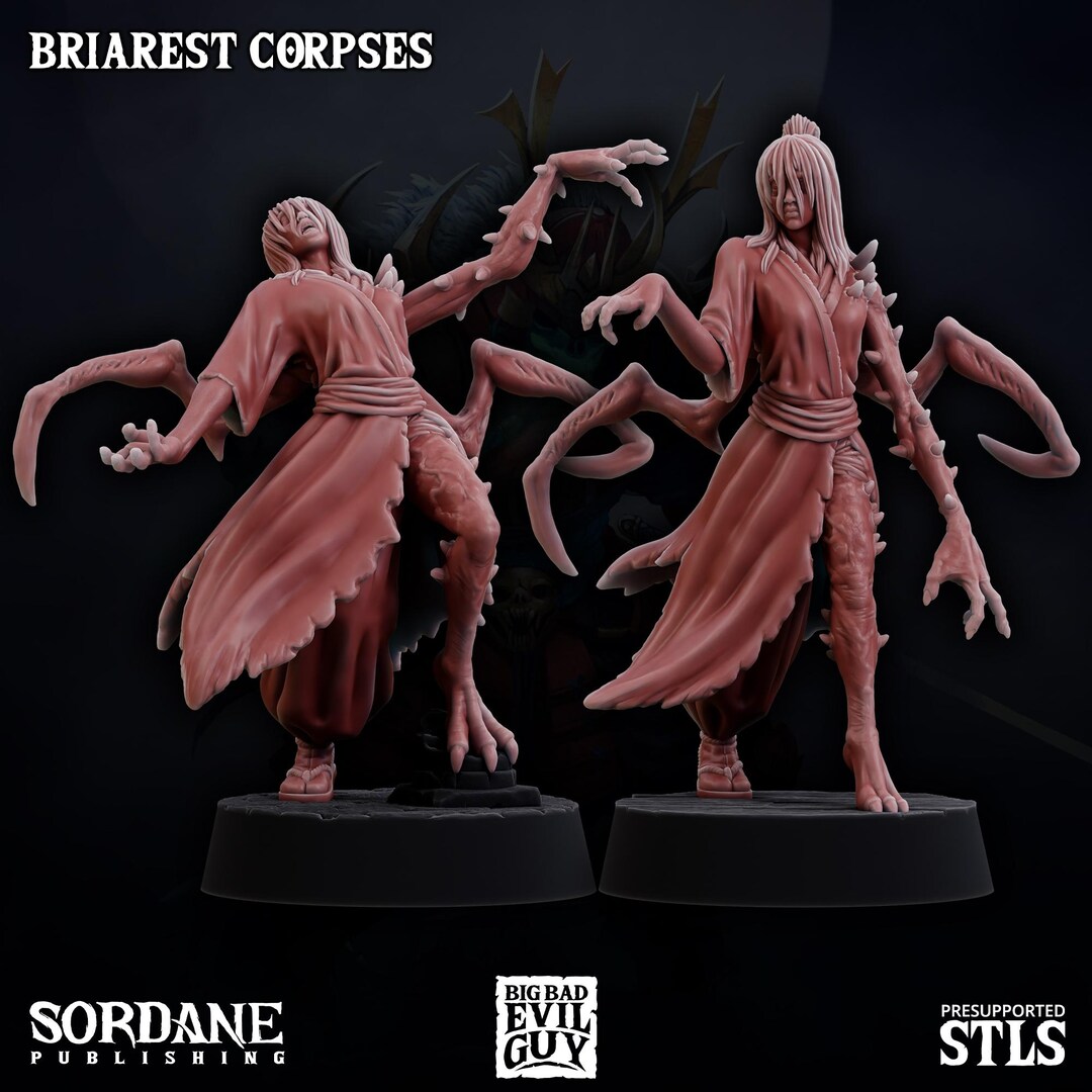 Briarest Corpse Female | Big Bad Evil Guy | Azahai | Fantasy | Dnd ...