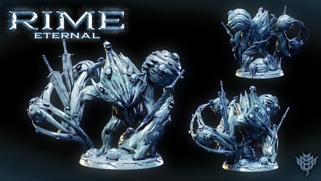 Glacier Behemoth | Mini Monster Mayhem | Rime Eternal | RESIN | Fantasy ...