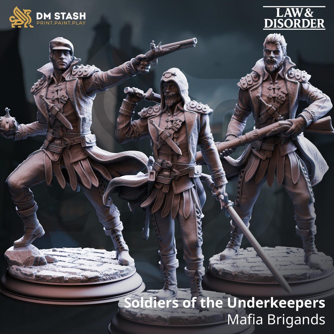 Soldiers of the Underkeepers - Mafia Brigands | DM Stash | Gangs of ...