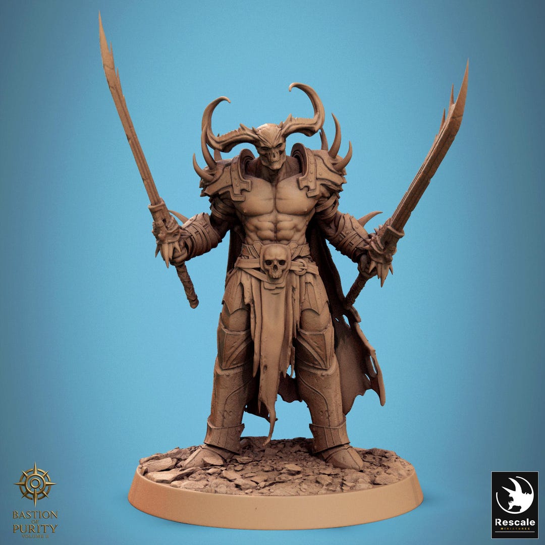 Hell Forged Legion Trust | Rescale Miniature | Legion of the Damned ...