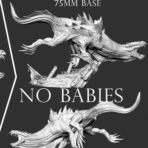 Abyssal Wrym Mini Monster Mayhem Depths of the Abyss II RESIN Fantasy ...