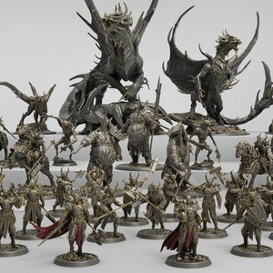 Crawling Bat Ready to Strike Lord of the Print Order Immortalis RESIN ...