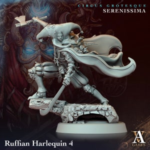 Ruffian Harlequin | Archvillain Games | Circus Grotesque - Serenissima ...
