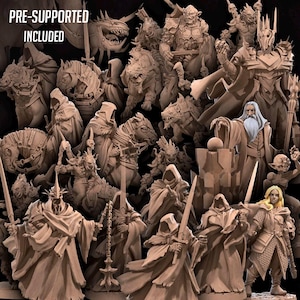 Dark Lord | Bite the Bullet | Bullet Rings - Evil | RESIN | Fantasy ...