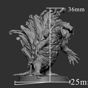 Magma Turtle Mini Monster Mayhem Aspects of Terra RESIN Fantasy Dnd RPG ...