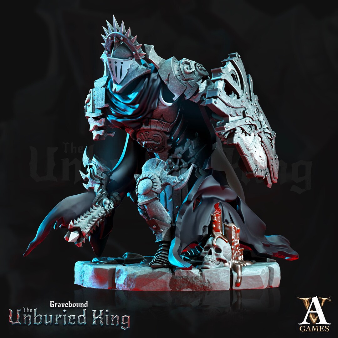 Tenebris Vessels | Archvillain Games | Gravebound Unburied King | RESIN ...