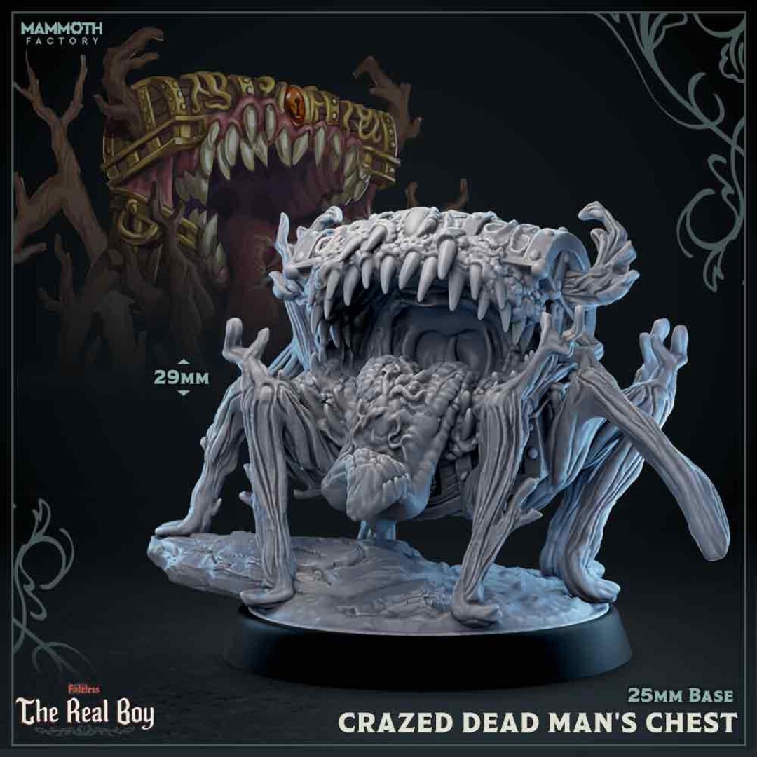 Dead Mans Chest | Mammoth Factory | the Real Boy | Fantasy | Dnd | RPG ...
