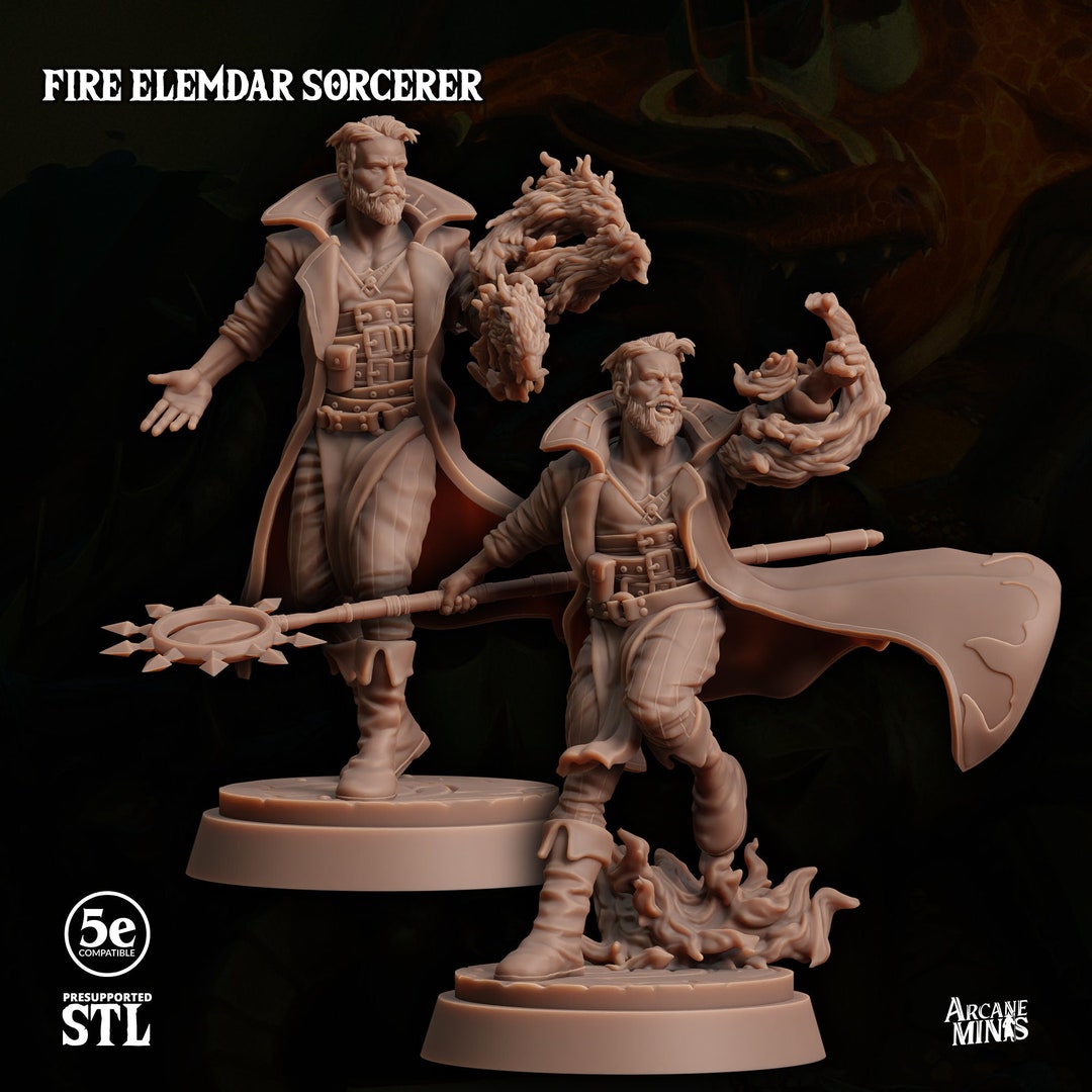Fire Elendar Sorcerer | Sordane Publishing | Scales of Greed Pt 1 ...