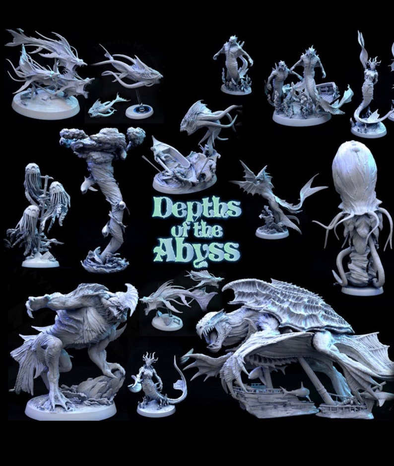 Dragon Turtle Mini Monster Mayhem Depths of the Abyss | Etsy