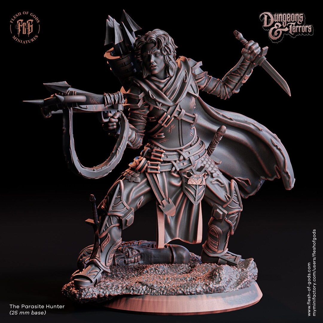 The Parasite Hunter | Flesh of Gods | Dungeons & Terrors | RESIN ...