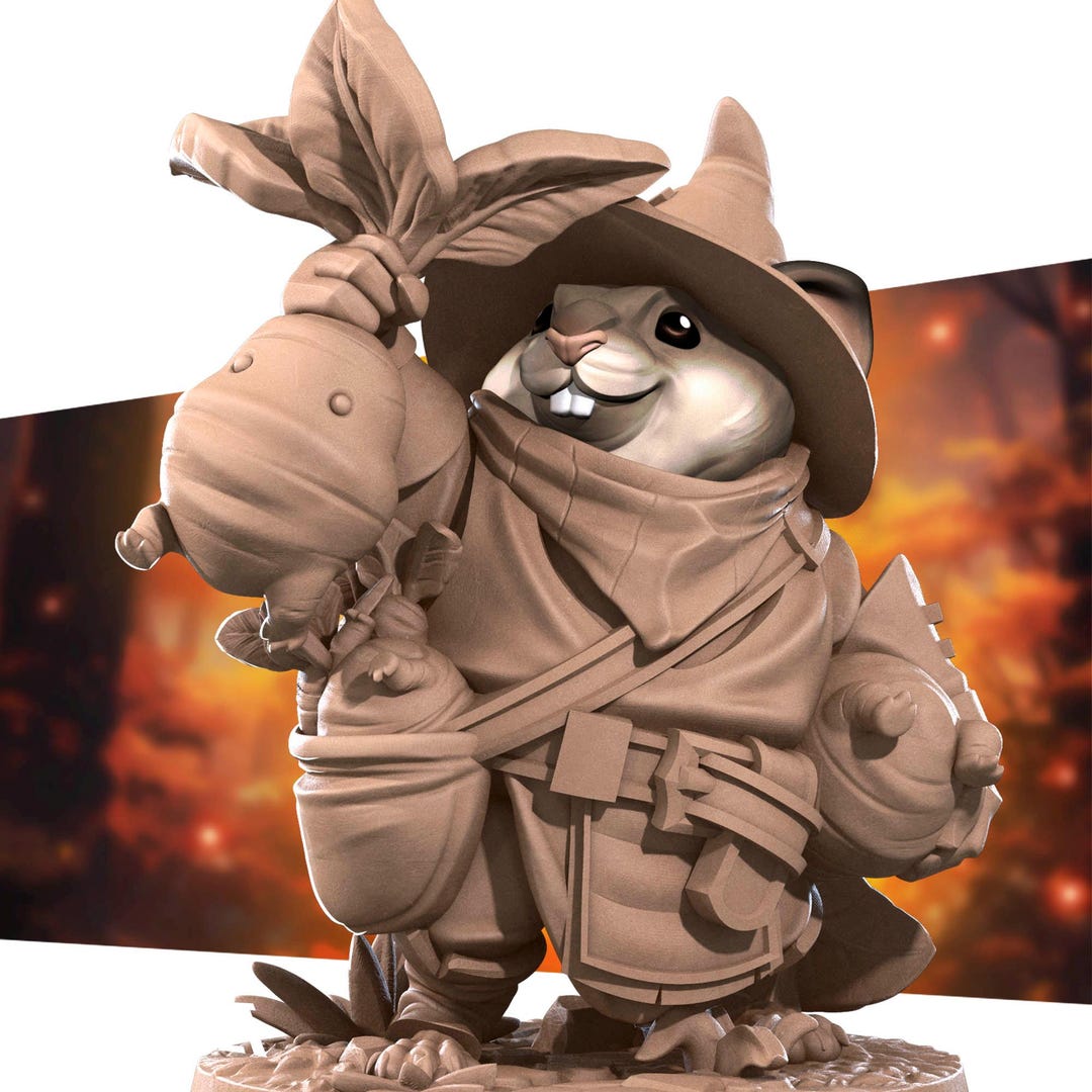 Mousefolk Farmer | Bite the Bullet | Forest Village | RESIN | Fantasy ...