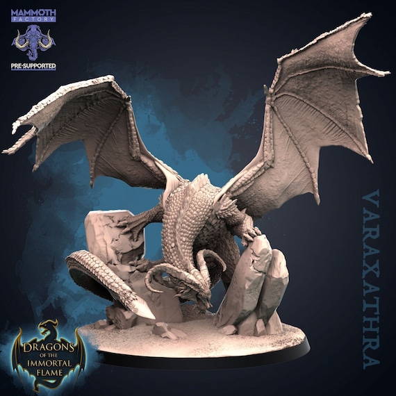Varaxathra Ancient Solar Dragon Mammoth Factory Dragons - Etsy