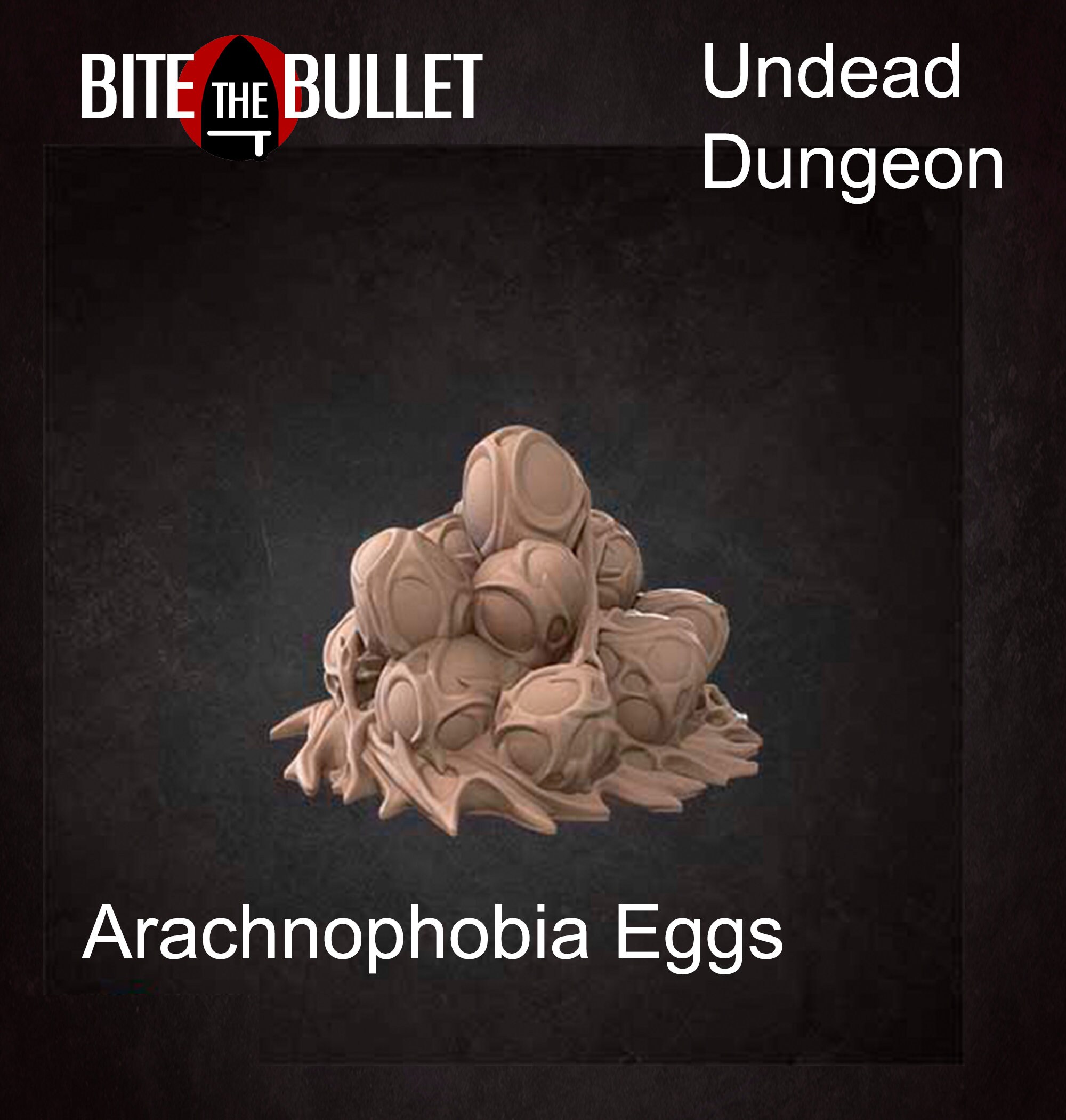 Arachnophobia Scatter Bite the Bullet Undead Dungeon - Etsy