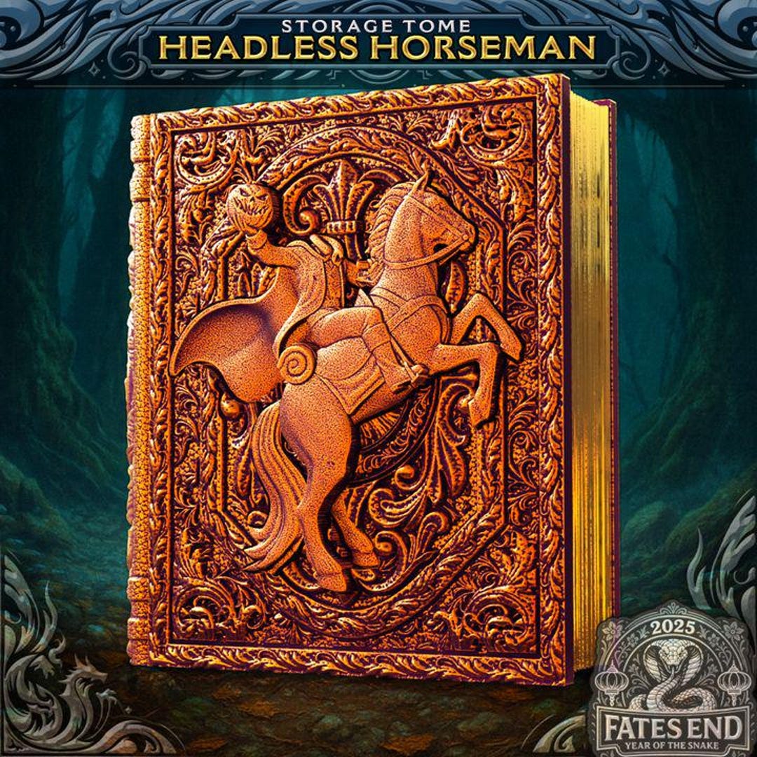 Headless Horseman Tome - Perfect for Cards, Dice, and Minis | Fates End ...