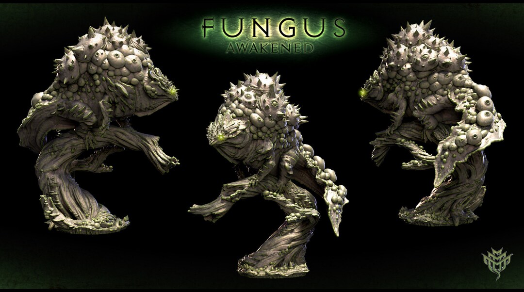Mossy Salamander | Mini Monster Mayhem | Fungus Awakens | RESIN ...