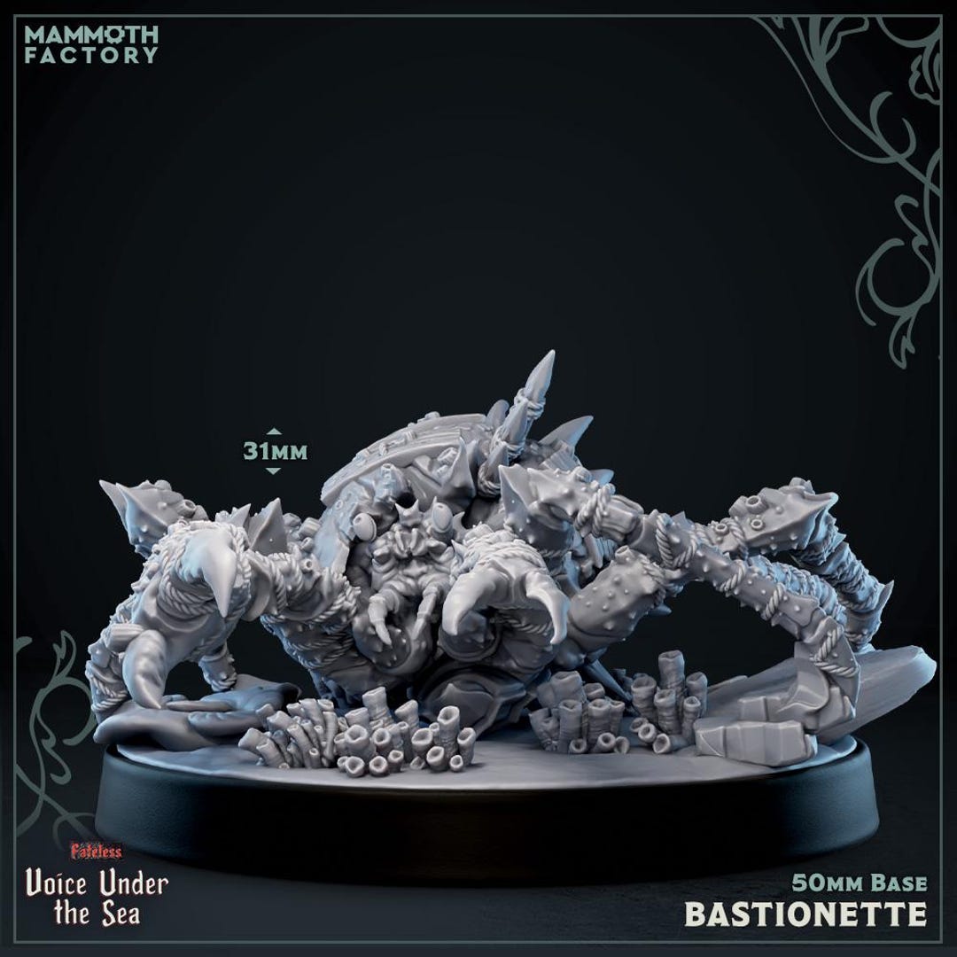 Bastionette | Mammoth Factory | Voice Under the Sea | RESIN | Fantasy ...