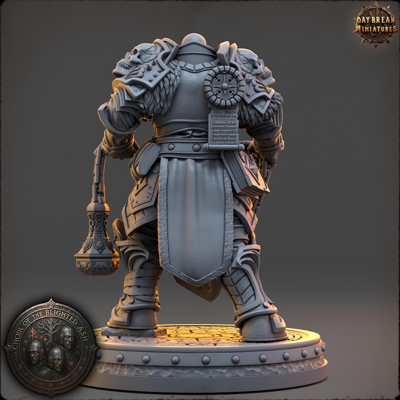 Tavian Holt | Daybreak Miniatures | Choir of the Blighted Ash | RESIN ...