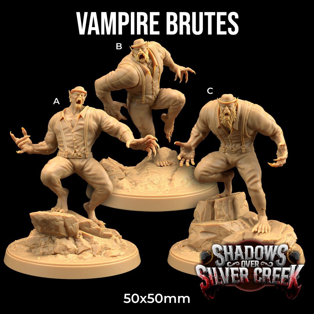 Vampire Brutes Dragon Trappers Lodge Shadows Over Silver Creek Fantasy ...