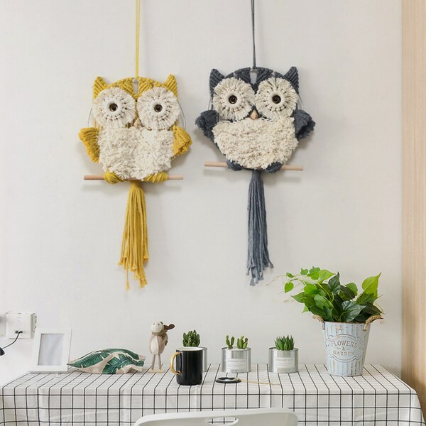 Owl Wall Hanging - Etsy