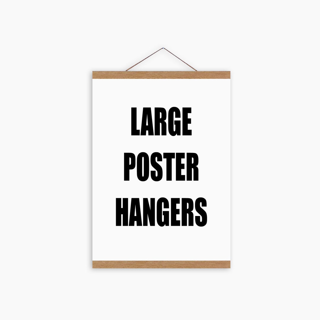 Large Poster Hanger Magnetic Hanging Frame Magnetic Poster Hanger ...