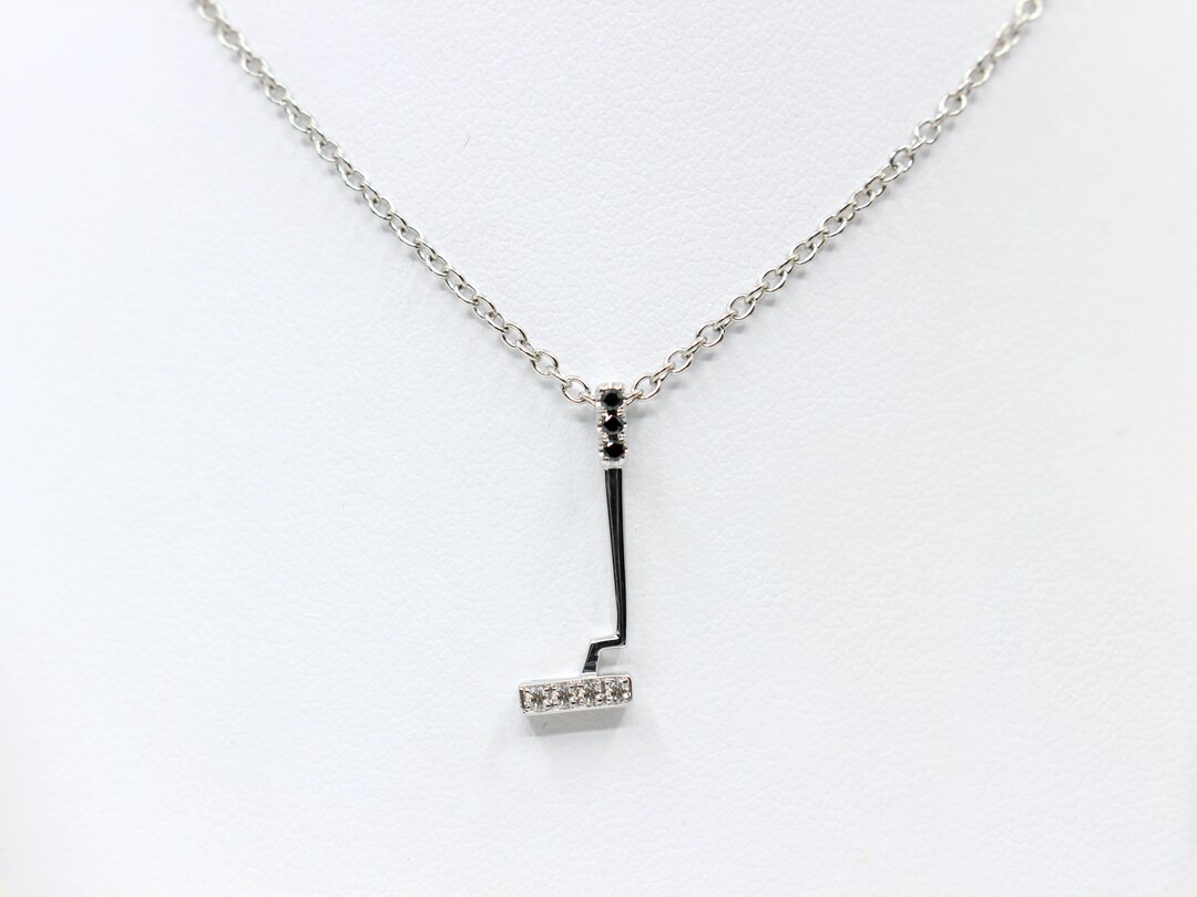 Golf Club Pendant Made of 14k Gold Your Choice of White, Yellow or Rose ...