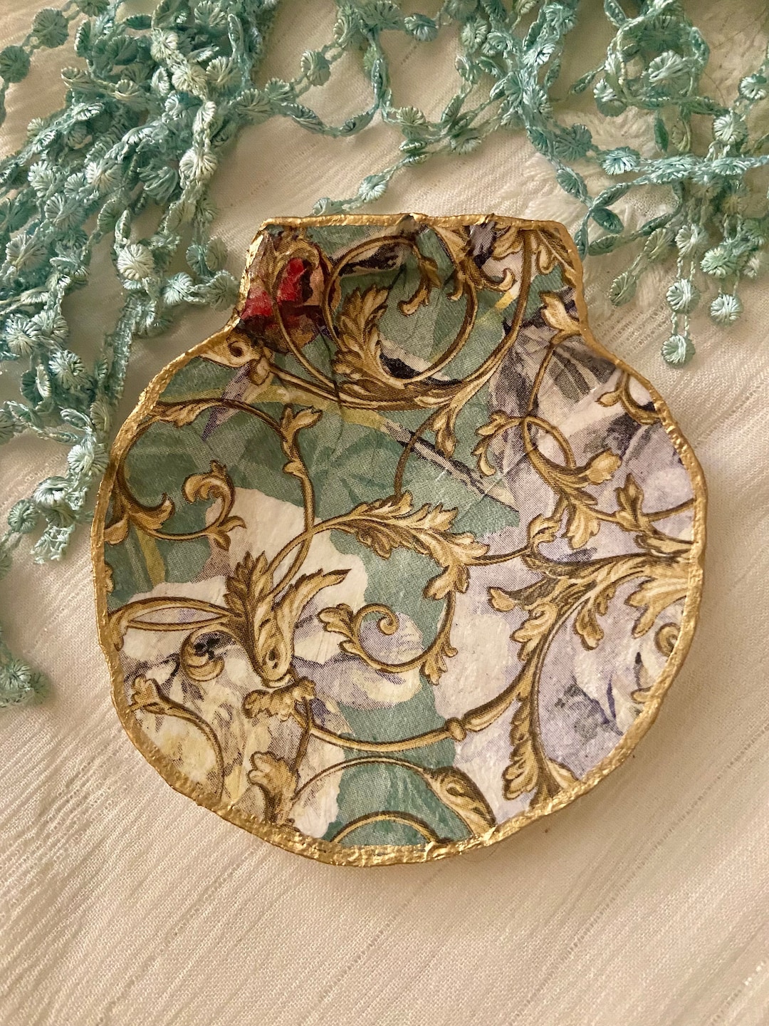 Florentine Shell Dish - Etsy