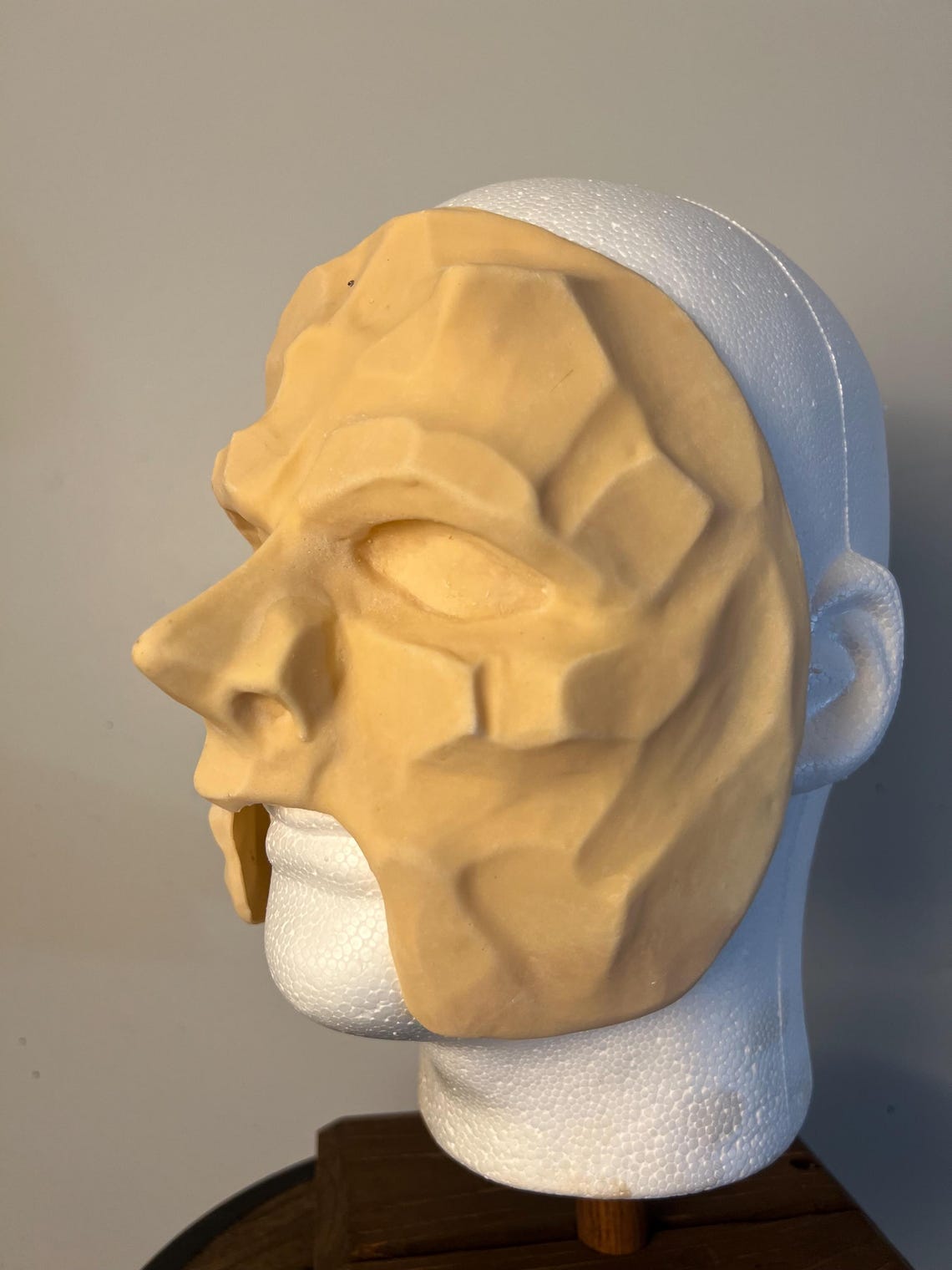 Raw Latex Mask Blank Eurydice “loud Stone” - Etsy