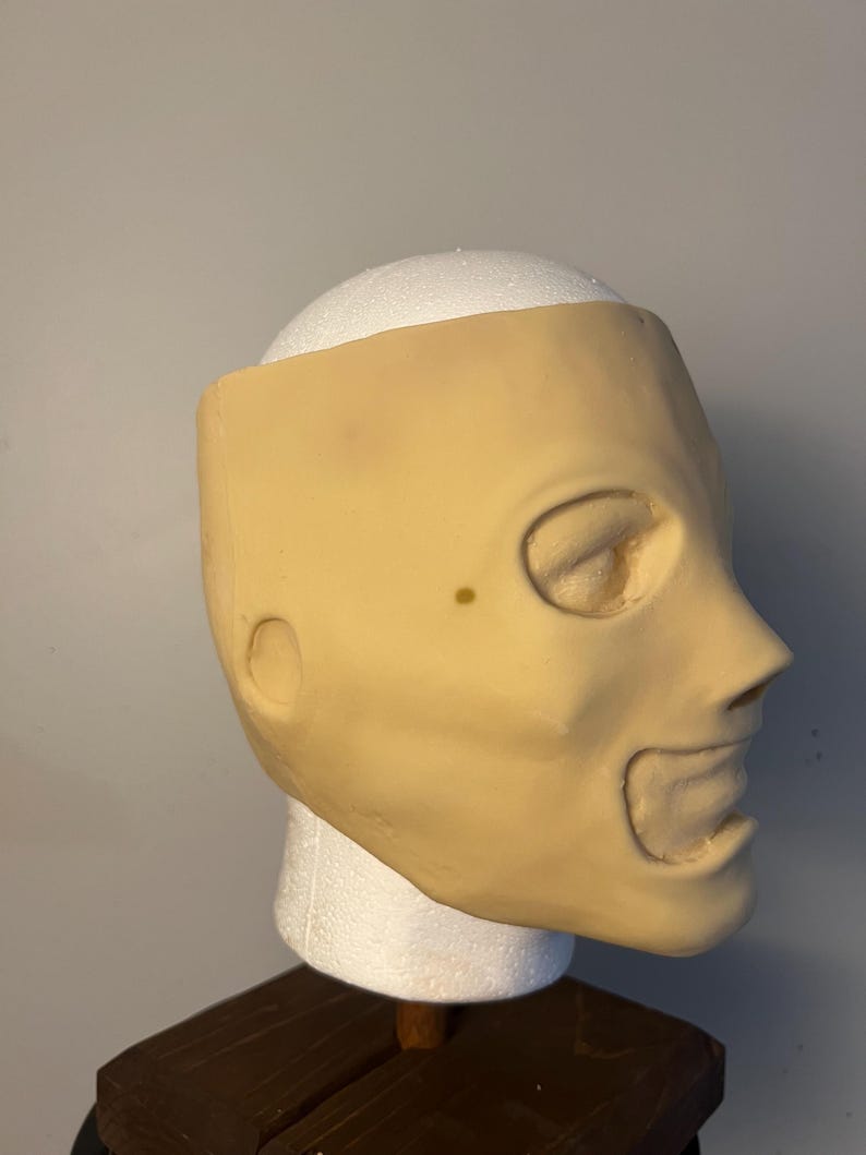 Raw Latex Mask Blank “asylum” - Etsy