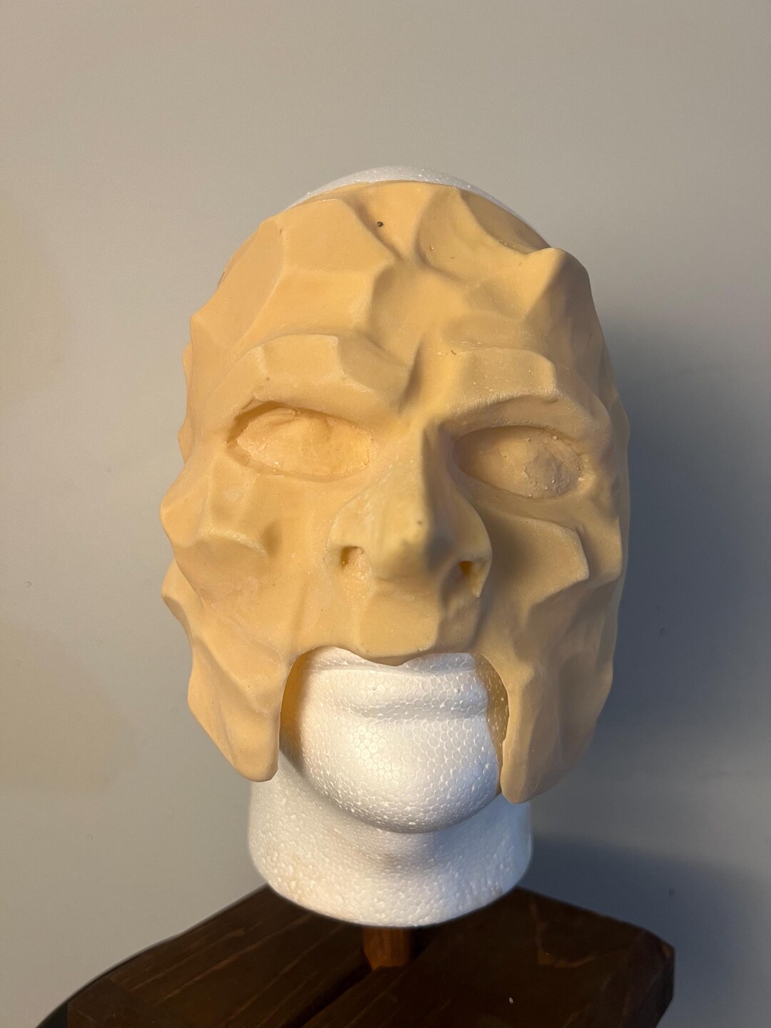 Raw Latex Mask Blank Eurydice “loud Stone” - Etsy