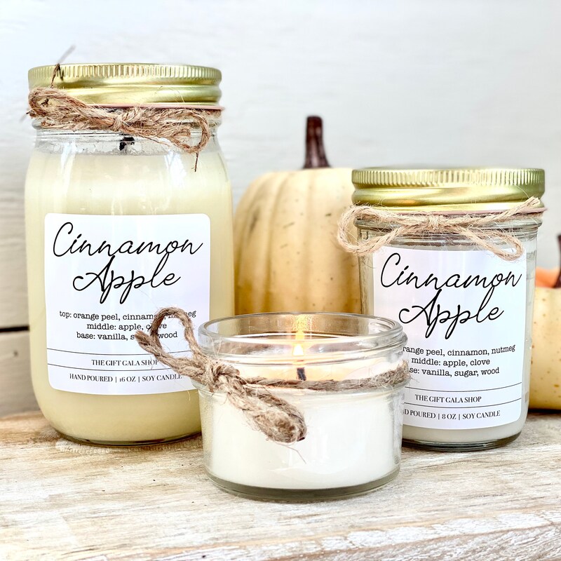 Cinnamon Candles - Etsy