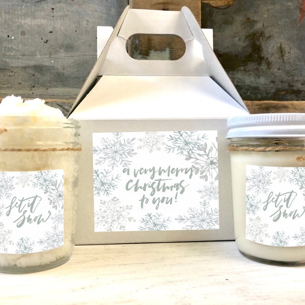 Snowflake Gift Box - Etsy