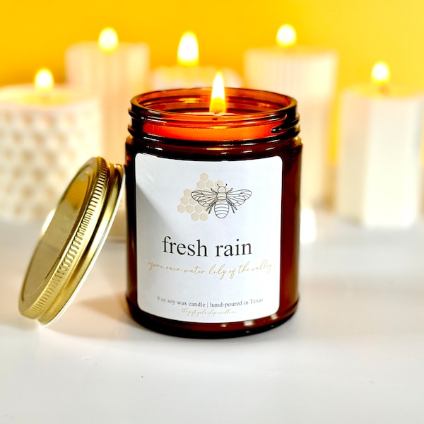 Bee Candle - Etsy