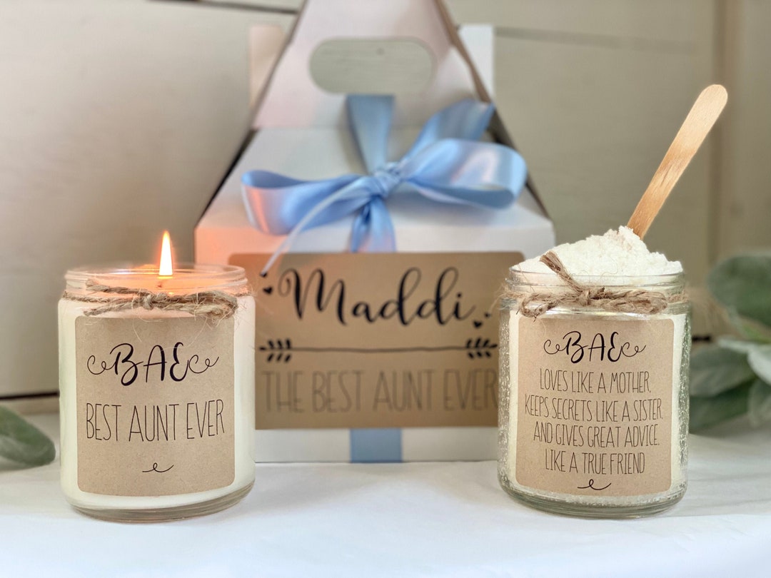 Best Aunt Ever Gift Box, Aunt Gift, Birthday Gift Box for Aunt, Spa ...